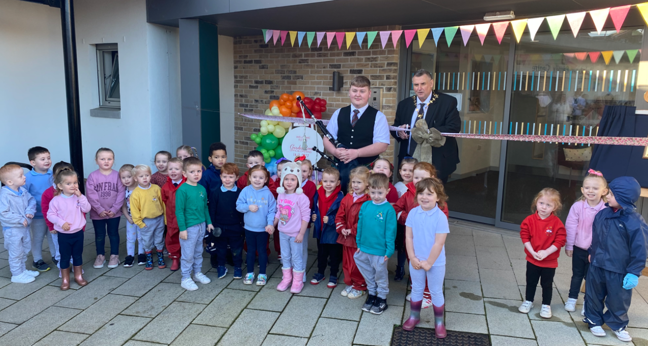 Hub West Scotland attend official opening of Rainbow Family Centre ...