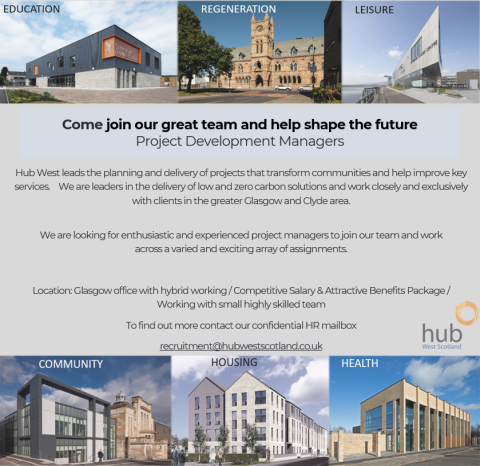 Hub West Are Hiring! | hub West Scotland